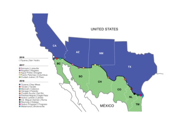 Tanya Aguiñiga, Border Quipo/Quipo Fronterizo, 2016-2018